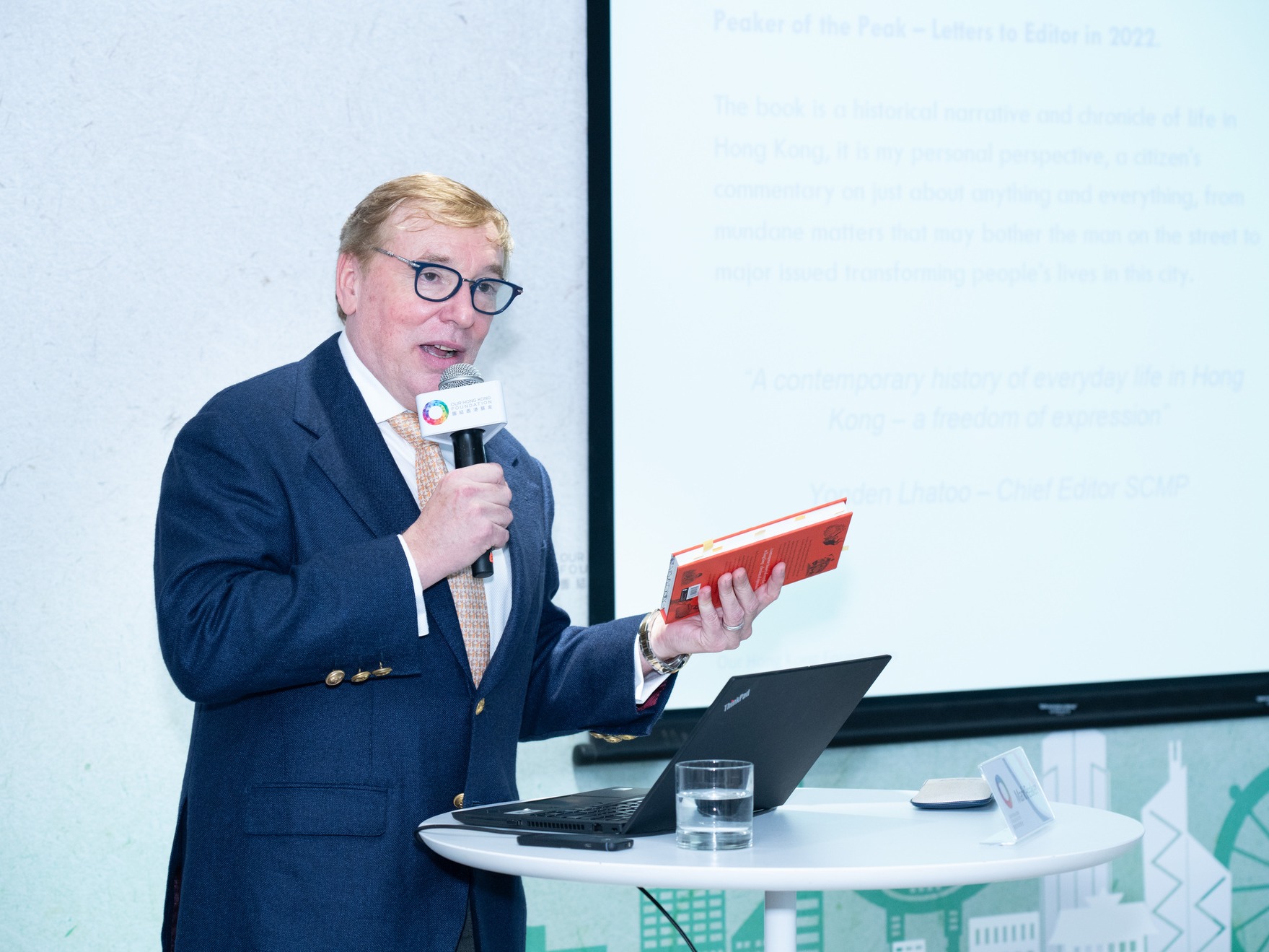 High Tea with Mark Peaker | 團結香港基金 OUR HONG KONG FOUNDATION